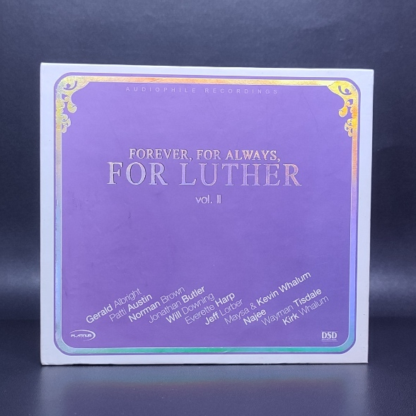 Cd FOREVER FOR ALWAYS FOR LUTHER VOL II AUDIOPHILE DSD (ORIGINAL CD) | Shopee Malaysia