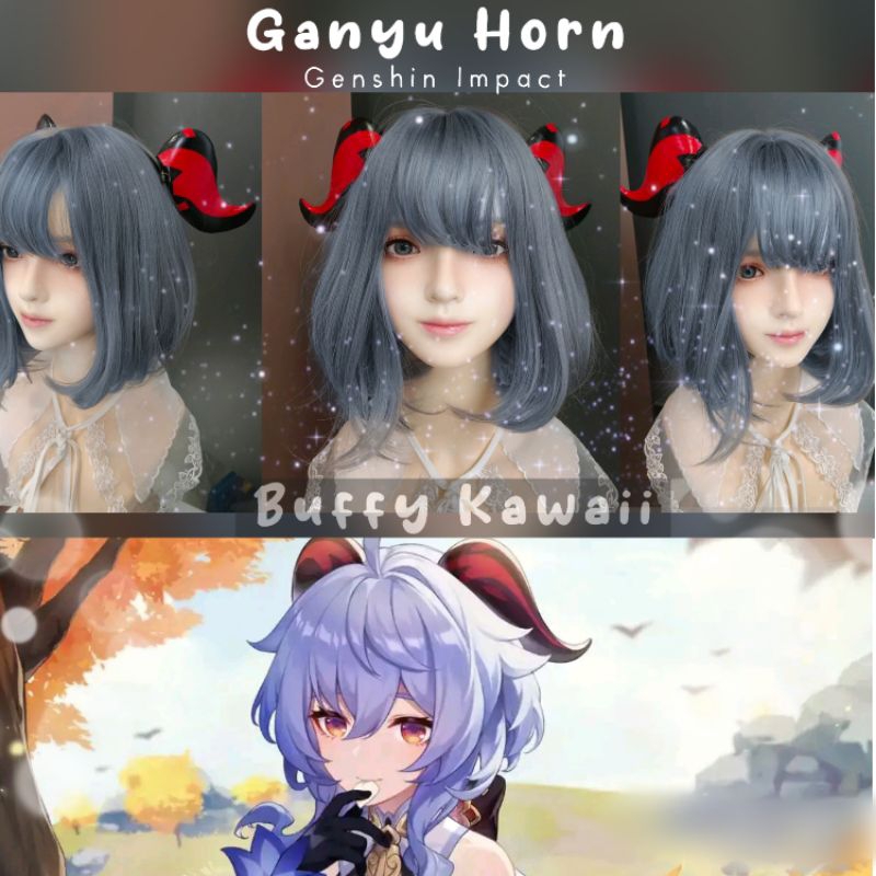 Horn Ganyu Horn goat genshin impact game cosplay halloween eva foam ...