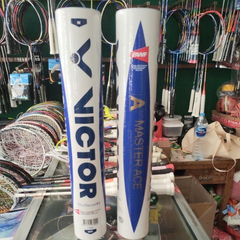 Victor Shuttlecock master number 3 and original ace master | Shopee ...