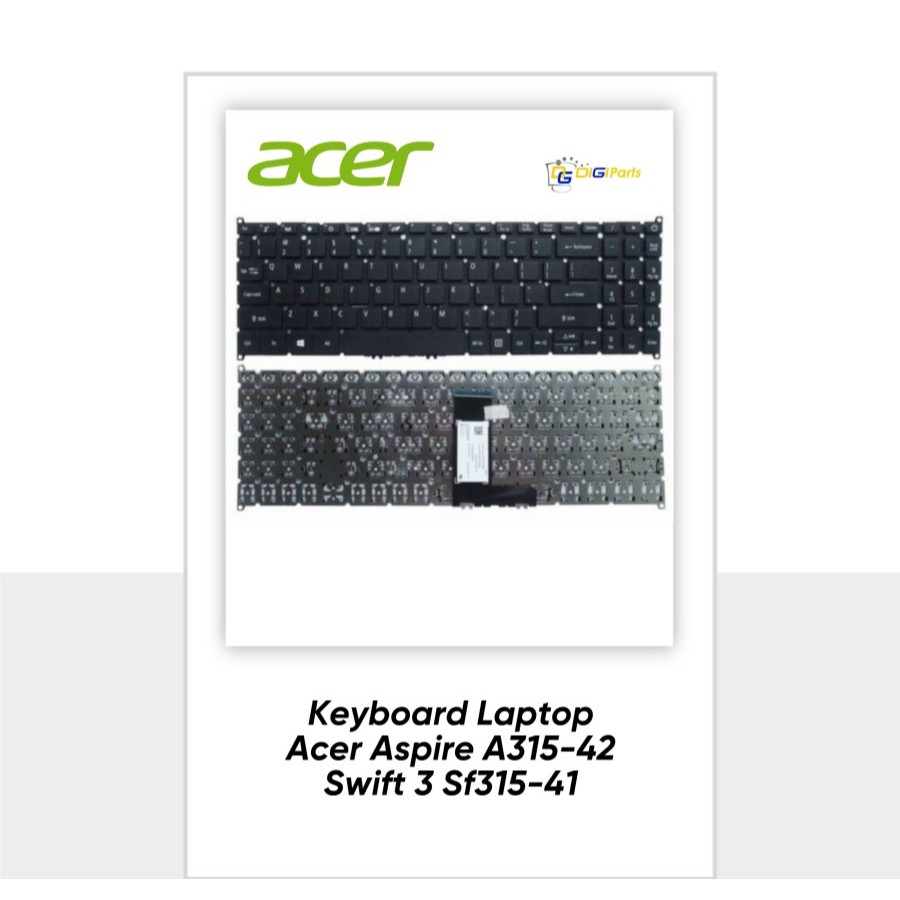 Acer Aspire A315-42 Swift 3 Sf315-41. Laptop Keyboard | Shopee Malaysia