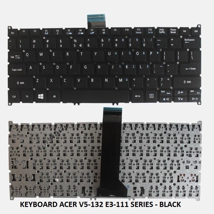 Acer Aspire V5-132 V5-132P E3-111 E11-111 E3 E11 Laptop Keyboard ...