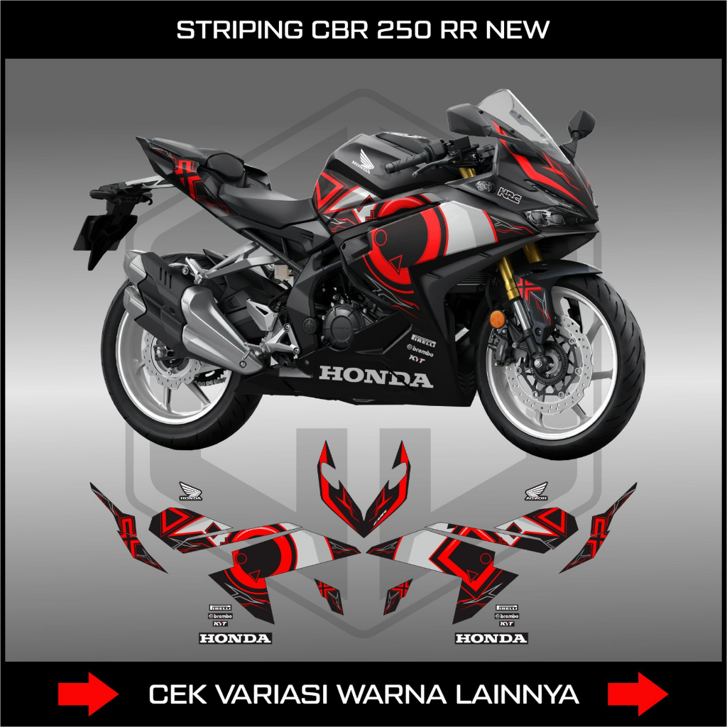 Striping CBR250RR LIVERY KYT PLAY SQUID GAME/HONDA CBR 250RR Motorcycle ...