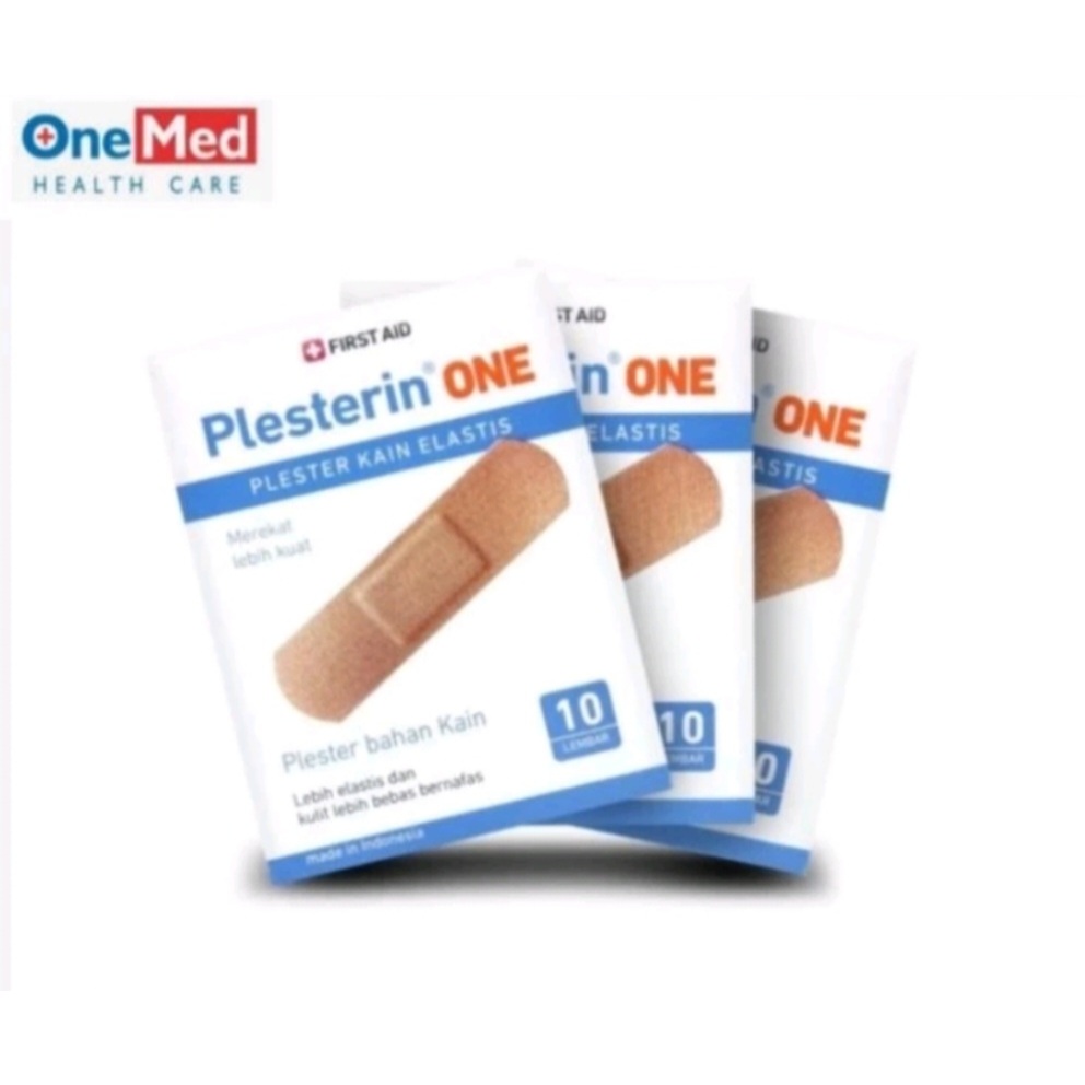 Onemed Plasterin One Envelope 10s Plaster Elastic Fabric Wound Plaster ...