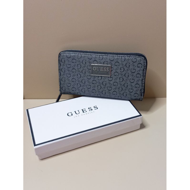 New- Guess wallet original counter set box | Shopee Malaysia