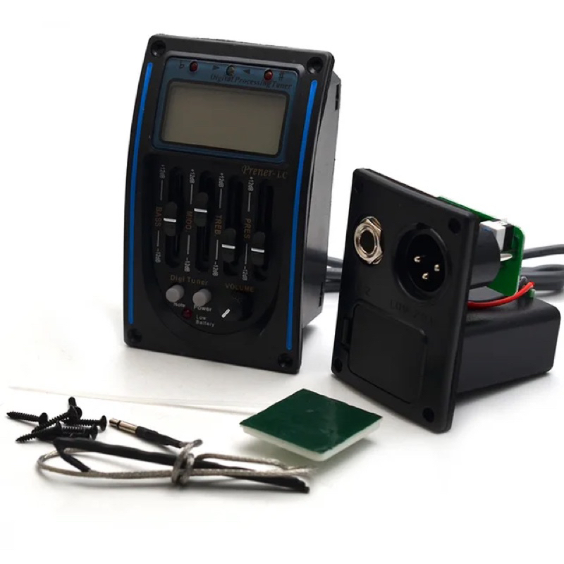 Equalizer preamp Prener LC //preamp tuner// acoustic guitar Equalizer ...
