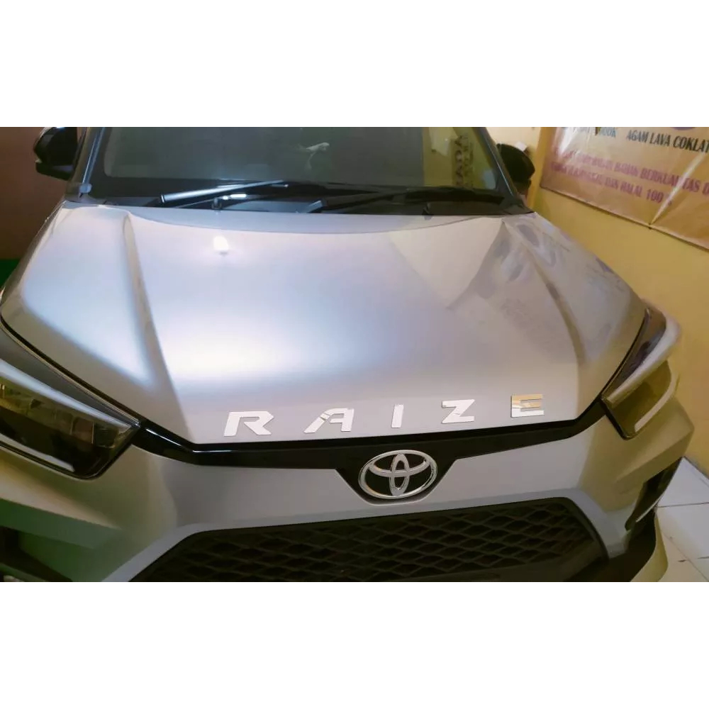 MESIN Toyota Raize Engine Hood Emblem | Shopee Malaysia