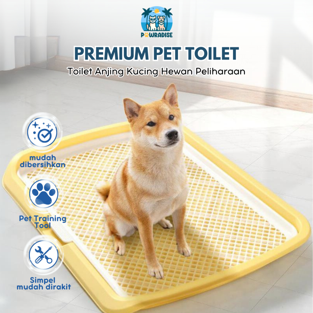 PREMIUM Pet Toilet - Dog Cat Pee Coaster / Pet Pad Tray Pee Poop Big ...