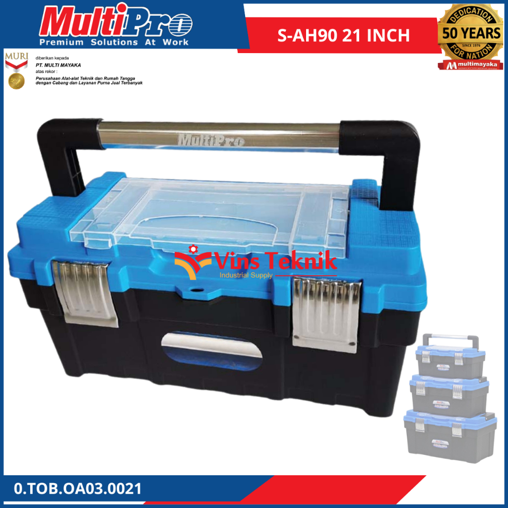 21 INCH Plastic Tool Box Carpentry Tools Plastic Toolbox HEAVY DUTY ...