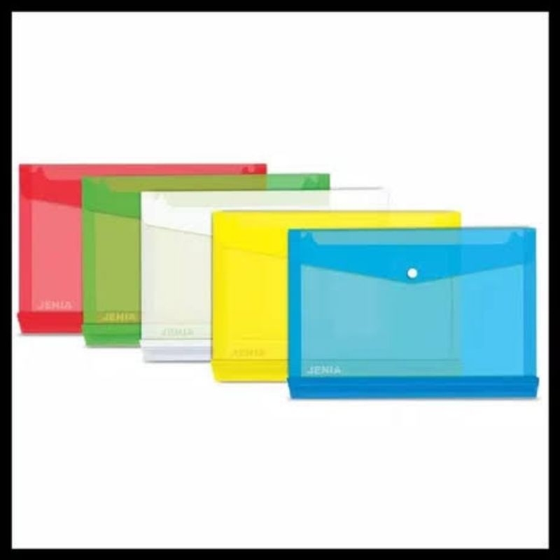 Thin F4 Button Folder / Thin Folio File Pouch | Shopee Malaysia