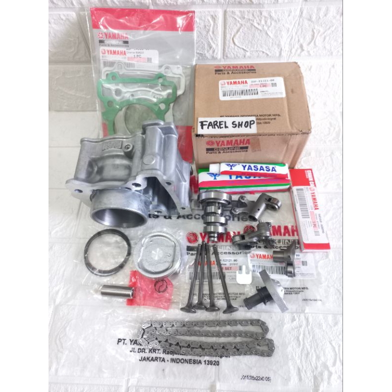 Piston Block Complete Package YAMAHA NMAX 155 AEROX LEXI 2DP 8ITEM ...