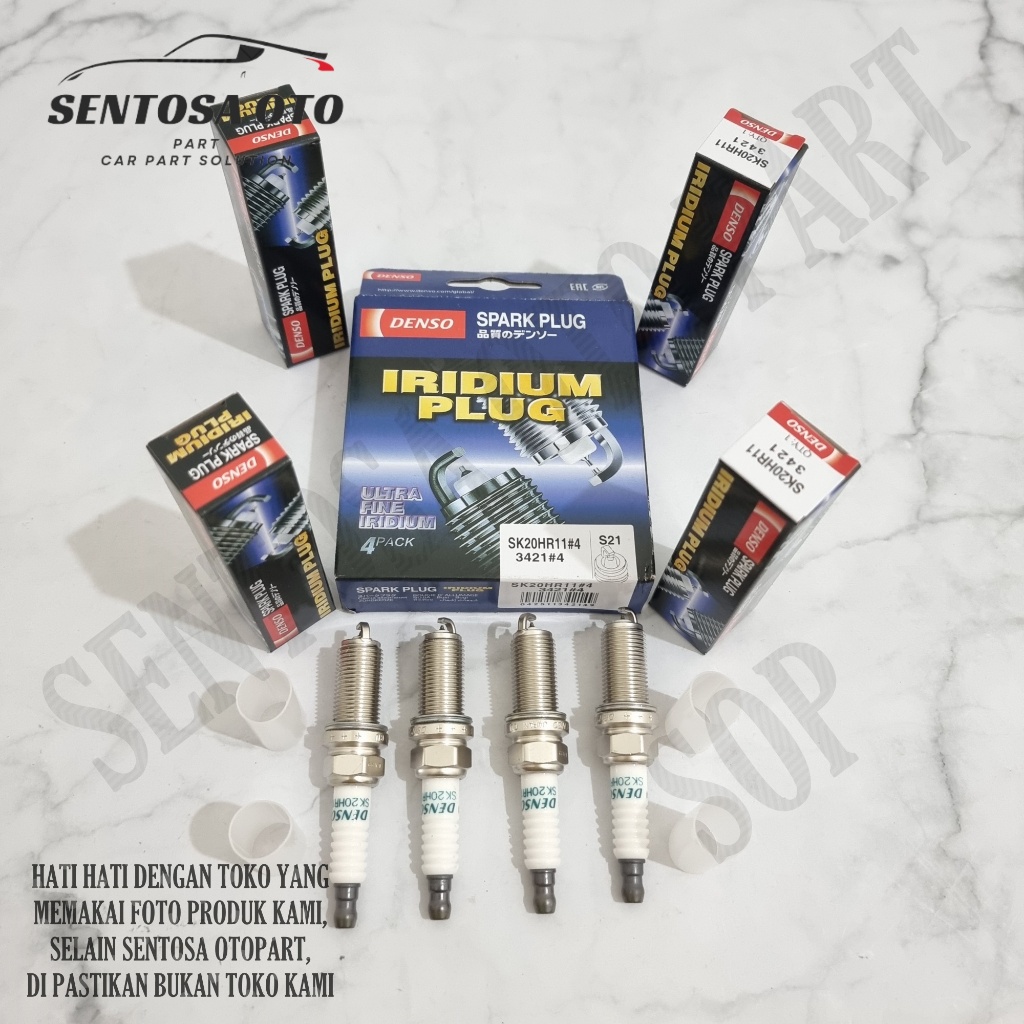 Denso Innova Fortuner Hilux Sk20Hr1. iridium Spark Plug | Shopee Malaysia