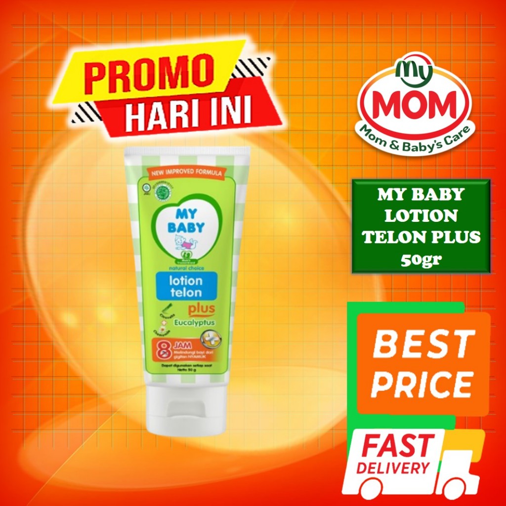 My BABY Lotion Telon Plus Eucalyptus 50gr - Telon Anak MyBaby Telon ...