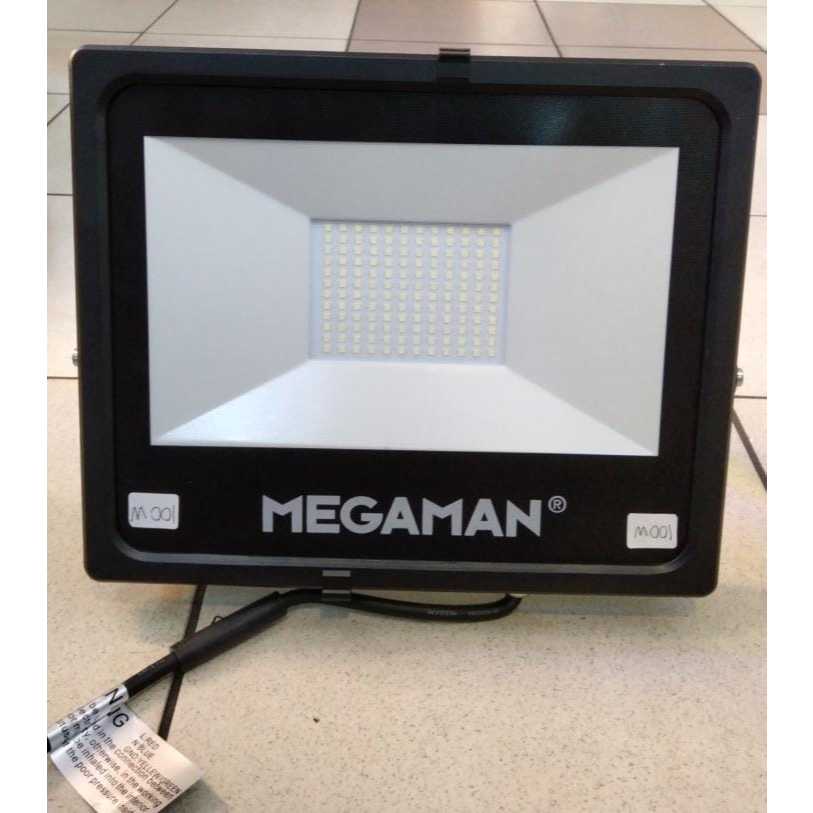 Megaman LED Floodlight 100W FLOOD LIGHT 100WATT OUTDOOR | Shopee Malaysia