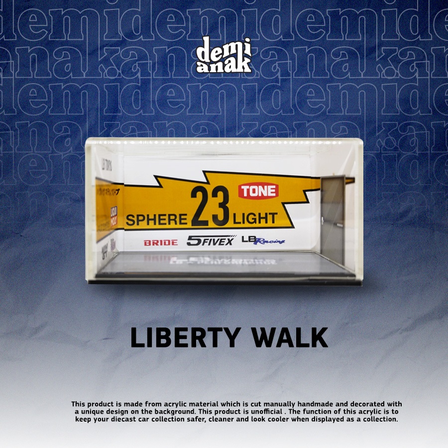 Liberty Walk LBWK LB Super Silhouette White Sphere Light Diecast ...