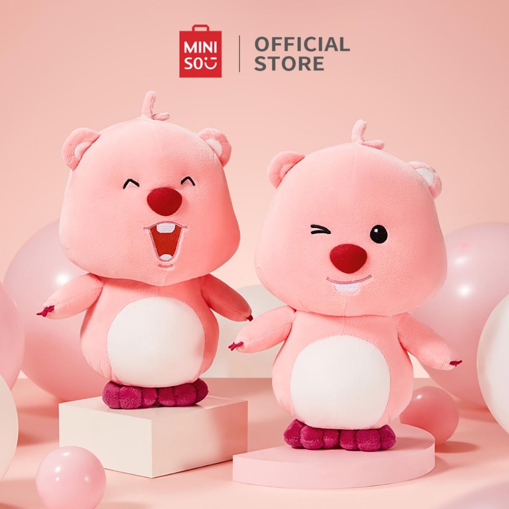 Miniso x ZANMANG Loopy Collection Plush Toy Plush Toy Laugh And Blink ...