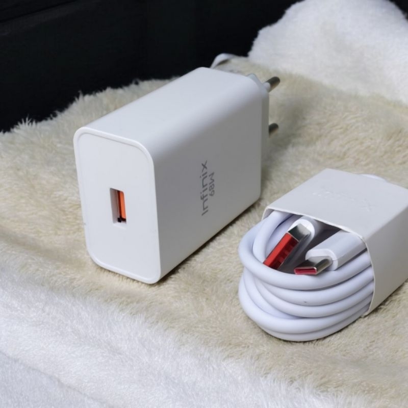 Original Charger Infinix 68W Note 30 Pro / Zero 30 5g Fastcharging 68W ...