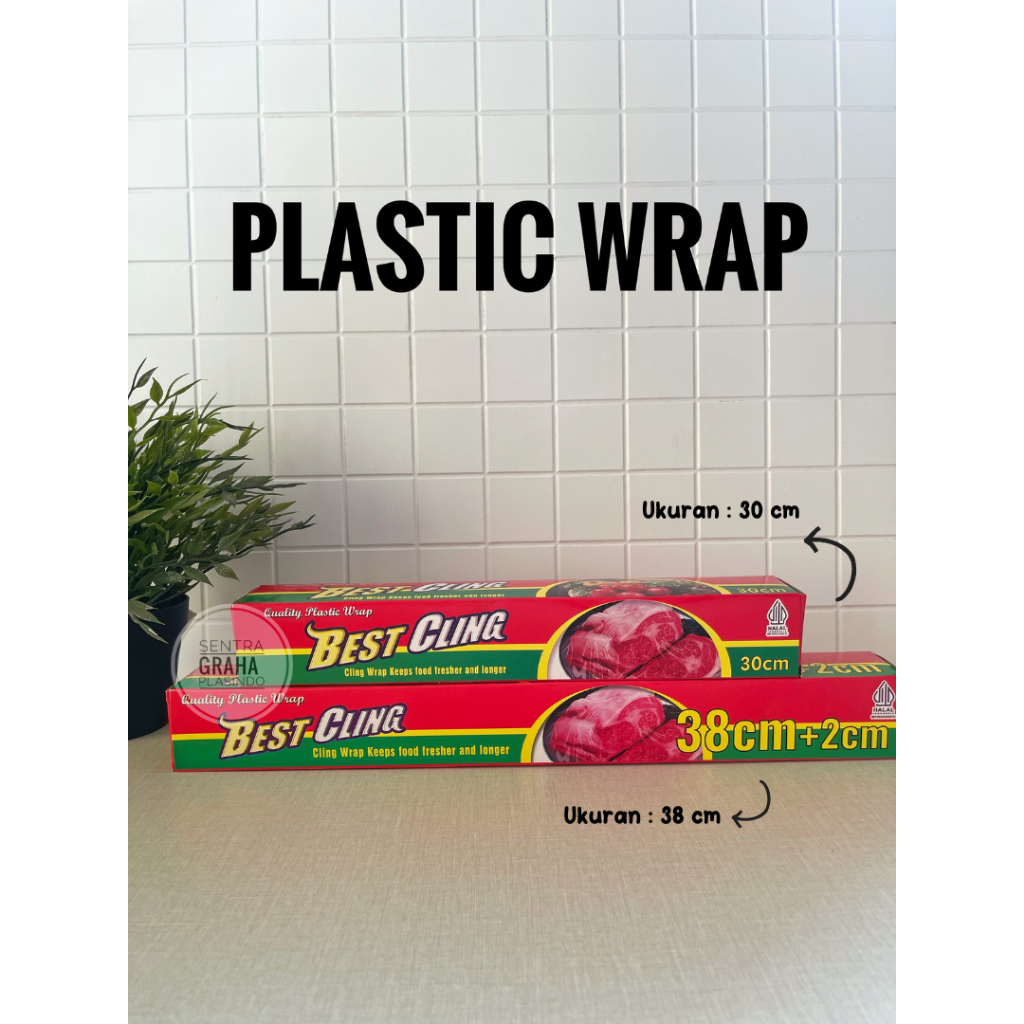 Plastic Wrap / Plastic Wrapping / Best Cling Food Wrapping Plastic 30cm ...