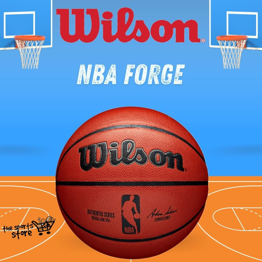 Wilson NBA Forge Basketball - Sz 7 Basketball | Shopee Malaysia