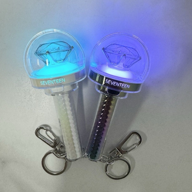 READY SEVENTEEN MINI LIGHTSTICK CARABONG VER 3 | KEYCHAIN LS SVT ...