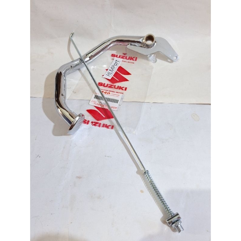 Brake Pedal plus rear brake post for the old Suzuki Smash New Shogun 125 | Shopee Malaysia