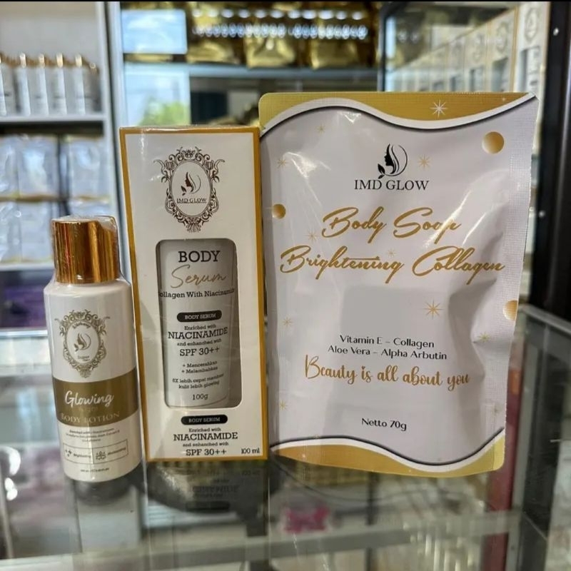 Hb Night Glowing+Body Serum+Body Serum+Imd Glow Bar Soap | Shopee Malaysia