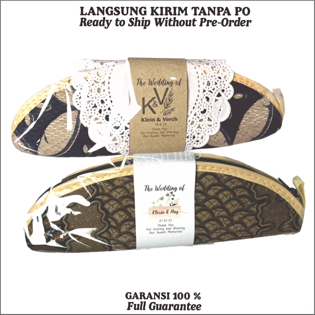 SAVE PACKAGE 50 pieces Wedding Souvenirs oval pencil case typical of ...