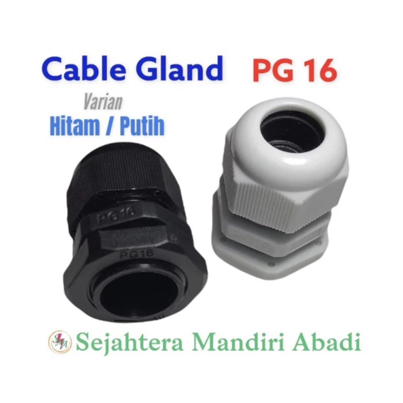 Cable Gland Cable PG16 Gland Cable Black and White Variant | Shopee Malaysia