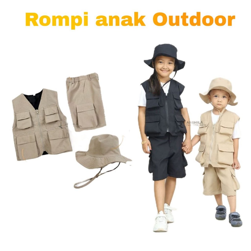 BOYS AND GIRLS SAFARI VEST/SAFARI SET ZOO/SARIARI CLOTHING PACKAGE ...