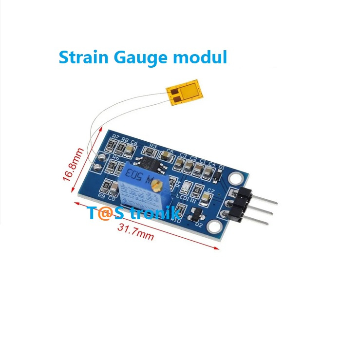 Strain Gauge Amplifier Module Strain Gauge Bending Sensor Module Y3 ...