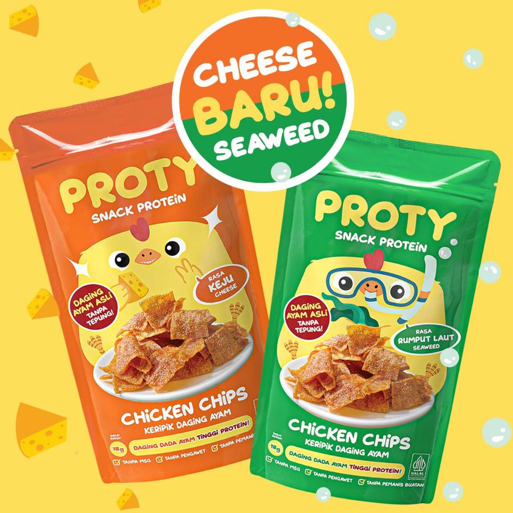 Proty - Protein Snack - Chicken Chips - Crispy Chicken Chips - 18gr ...