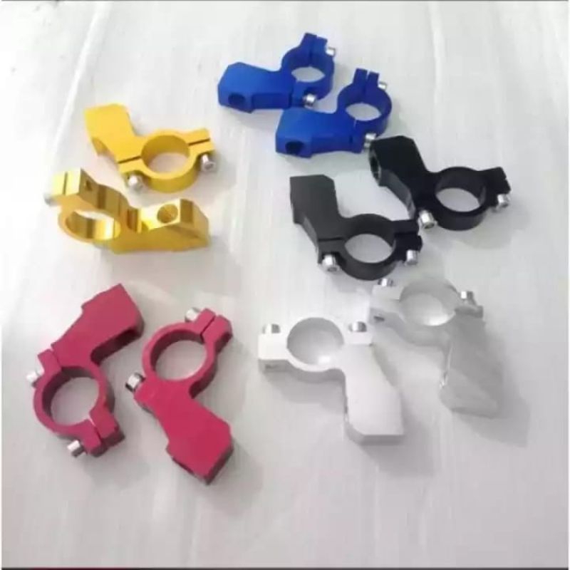 Cnc MIRROR BRACKETS FULL CNC MOTORCYCLE UNIVERSAL HONDA DRAT MIRROR ...