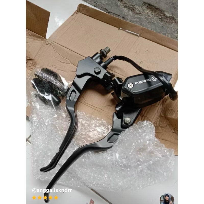 Brake MASTER SET Left Right OVAL Tube universal all motor | Shopee Malaysia