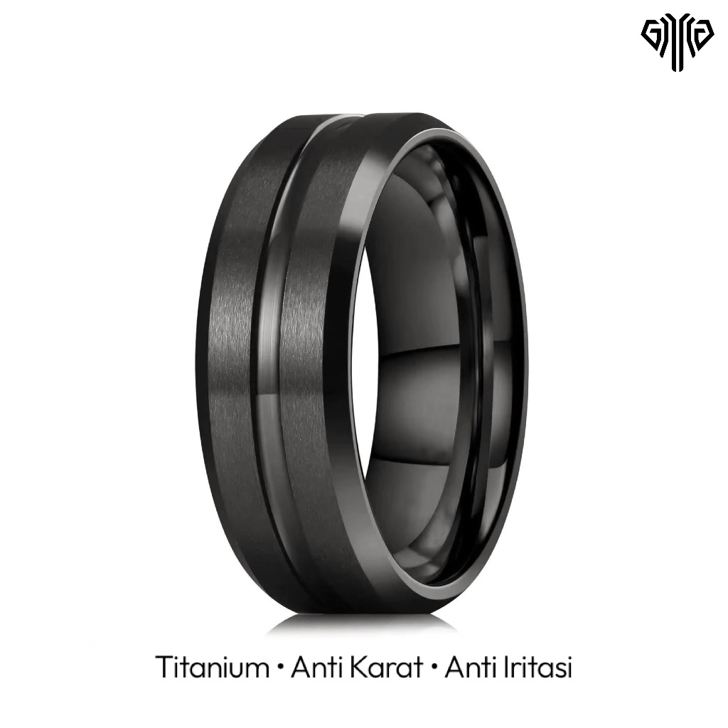 HITAM Gawung CCDENO Stainless Steel Deep Deino Classic Black Men's ...