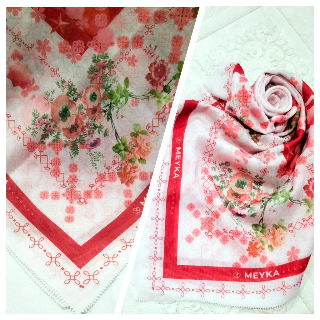 MERAH Helen_shop86 Red Hijab Hijab Hijab Hijab Square Bella Square ...