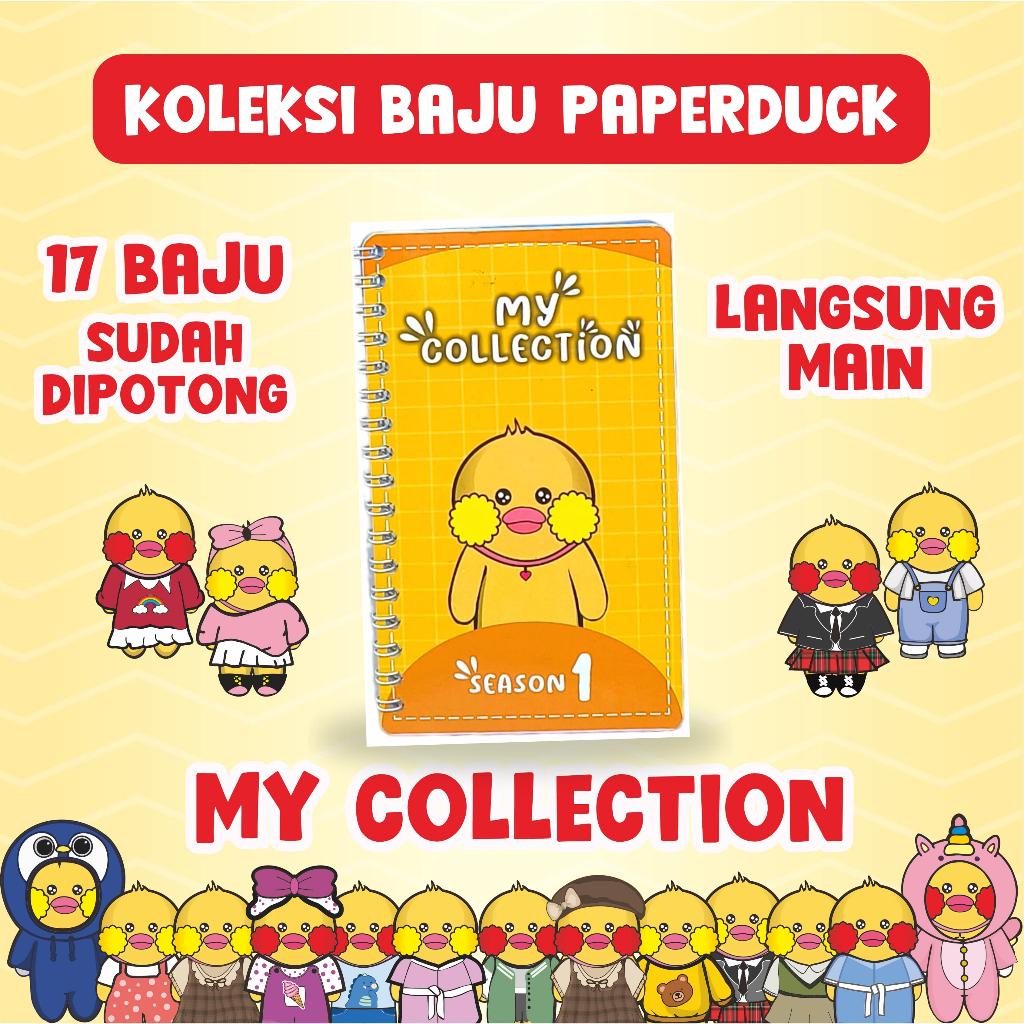 Paperduck duck house 17 duck Clothes, viral duck Toys, Disassembly ...