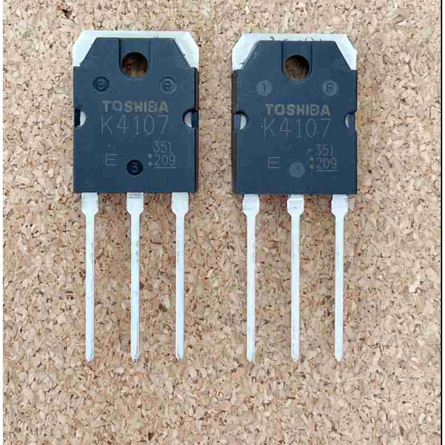 Transistor Mosfet K4107 - 15A 500V N-Channel Toshiba Original To-3P ...