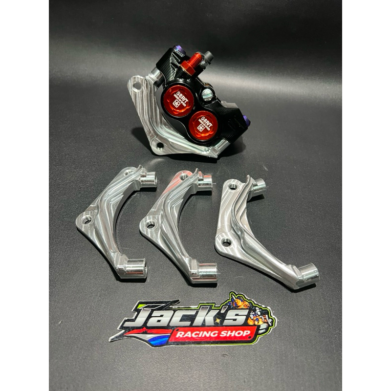 Formula 81 vespa sprint 150cc caliper brackets, standard discs ...