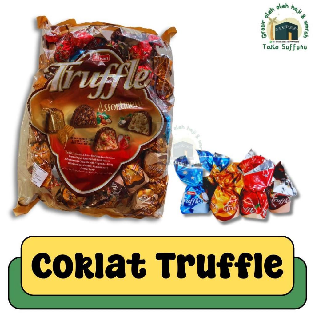 By HAJI AND UMROH 1KG CHOCOLATE TRUFFLE MIX FLAVOR VARIANTS I TURKEY ...