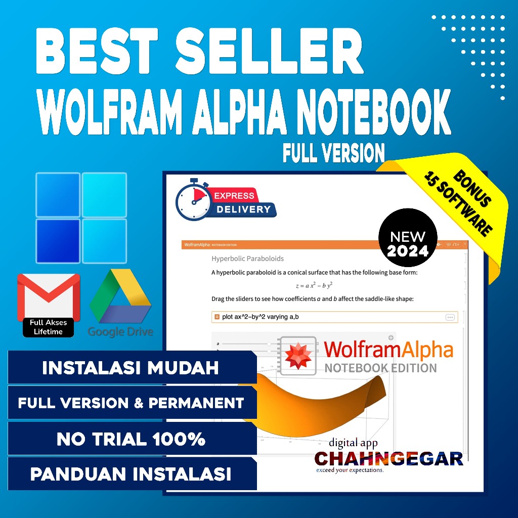 Wolfram 14.2 Wolfram Alpha Notebook Edition Original Full | Shopee Malaysia