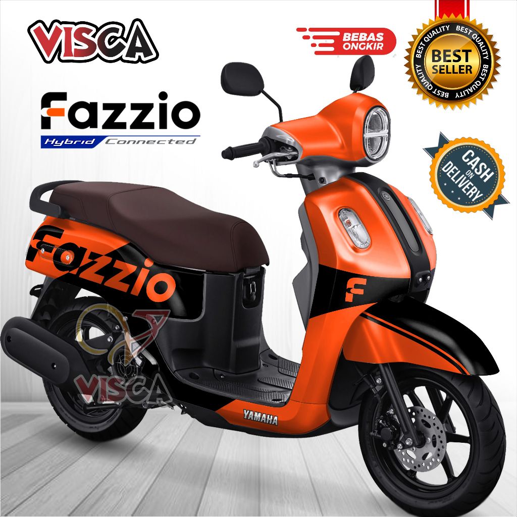 Fazzio Full Body Decal / Fazzio Fullbody Striping / Yamaha Fazzio Decal ...