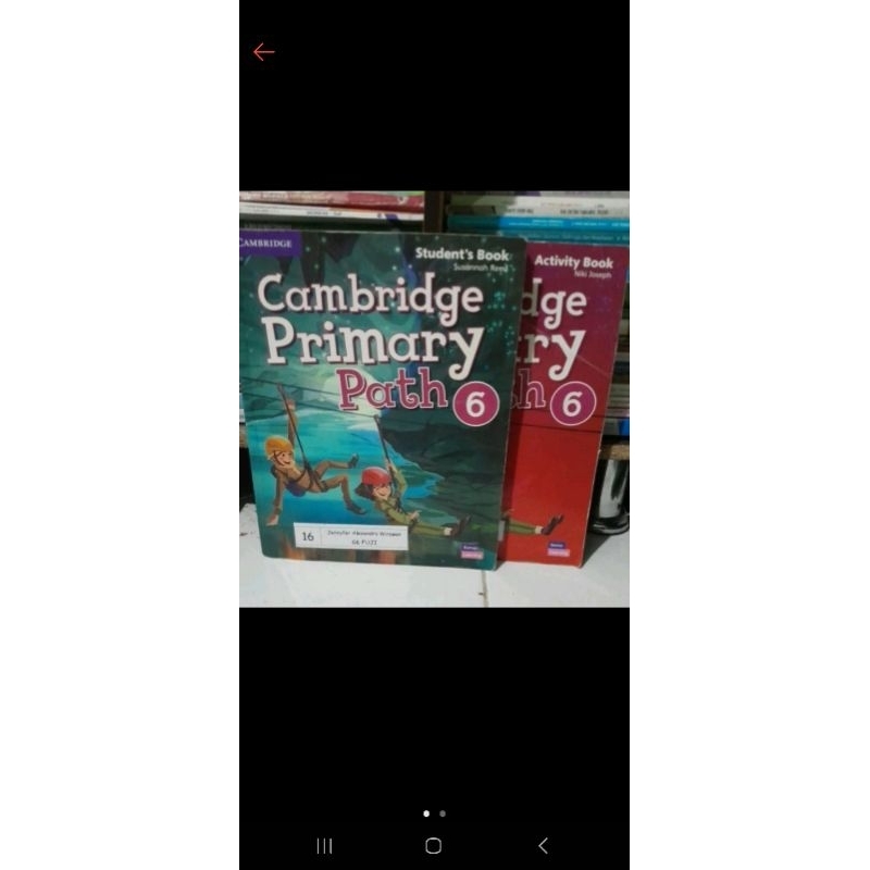 Cambridge PRIMARY path Book Grade 6 SD activity | Shopee Malaysia