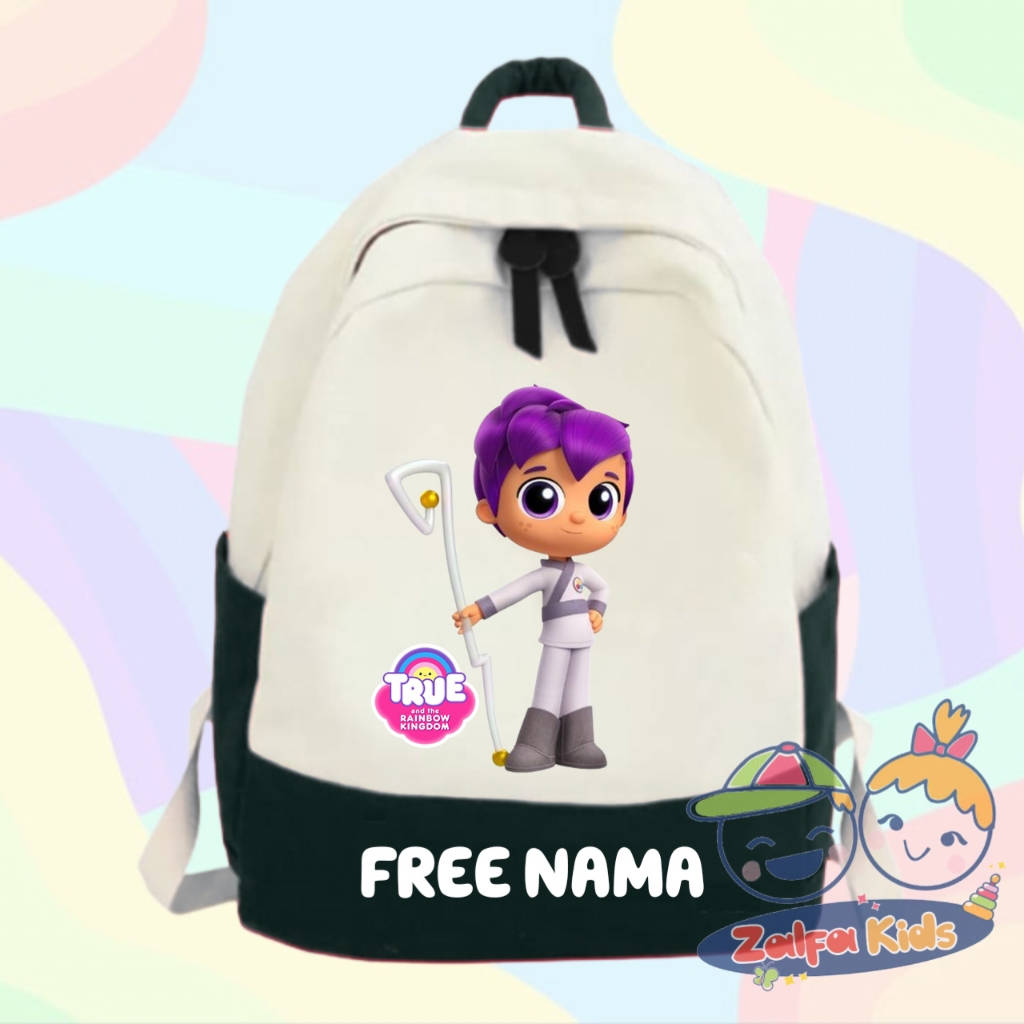 Zee TRUE AND THE RAINBOW KINGDOM Character Children's School Backpack ...