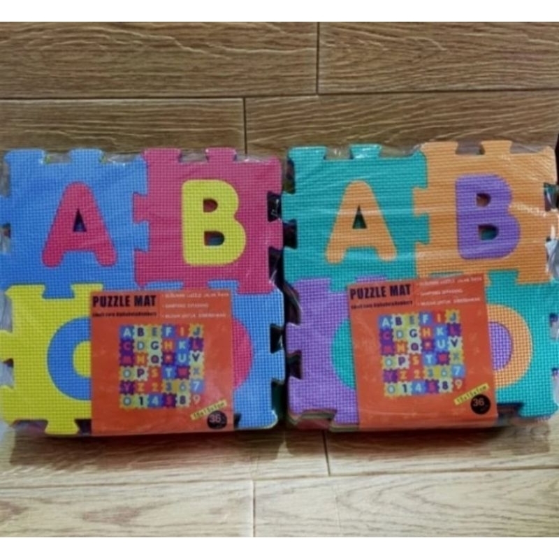 Evamat Eva puzzle carpet mat playmat small cute alphabet and numbers ...