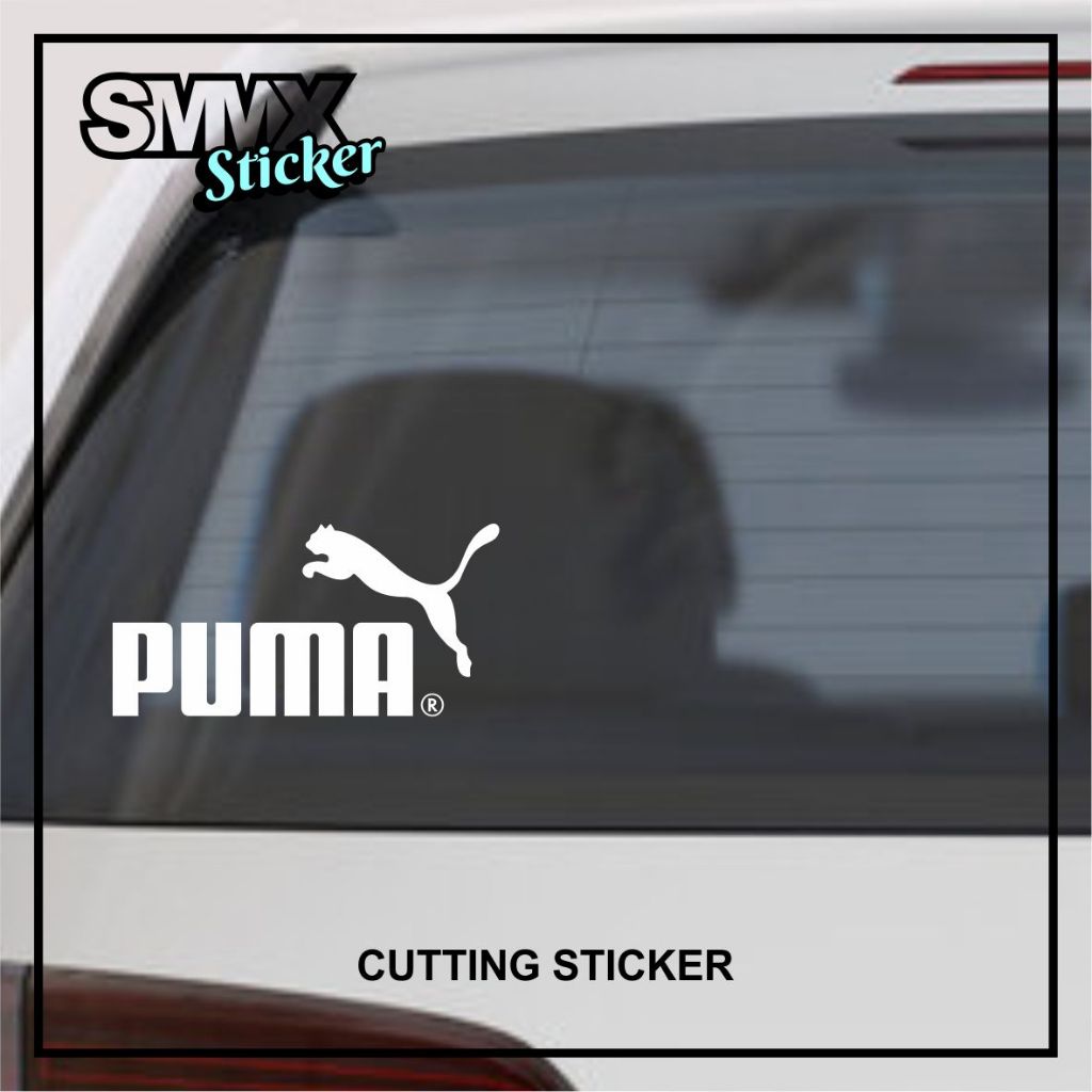 Puma Logo Cutting Sticker | Shopee Malaysia