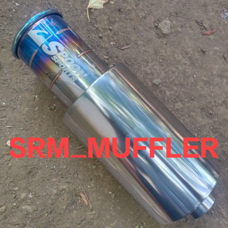 Car Racing Exhaust Spoon Sport Full Stainless Brio Jazz Avanza Ertiga ...