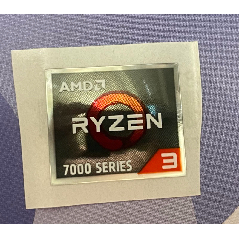 Original AMD Ryzen 3 7000 Series gen7 logo Sticker | Shopee Malaysia
