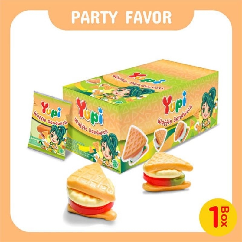 Yupi waffle Sandwich box, waffle Sandwich | Shopee Malaysia