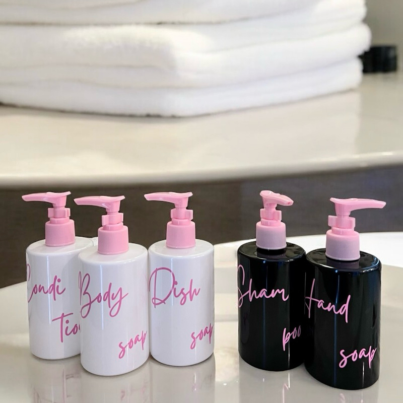 PUTIH HITAM Aesthetic liquid soap bottle BLACK WHITE 250ML EXCLUSIVE ...