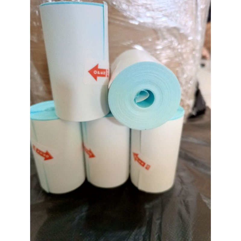 Continuous Label Sticker 78 mm 80 mm x 15 meters with Gap Space Edge ...