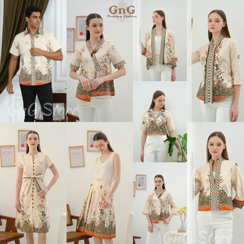 UAS Series / Couple Batik / Batik Dress / Batik Top / Batik Uniform ...